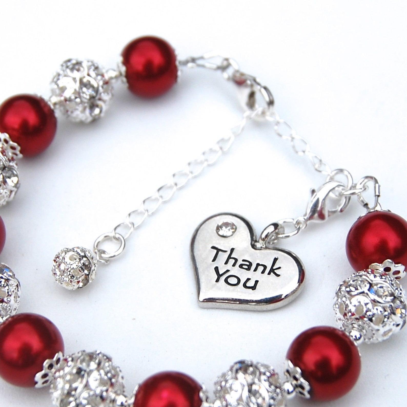 Thank You Gift Thank You Bracelet Appreciation Gift Thank | Etsy