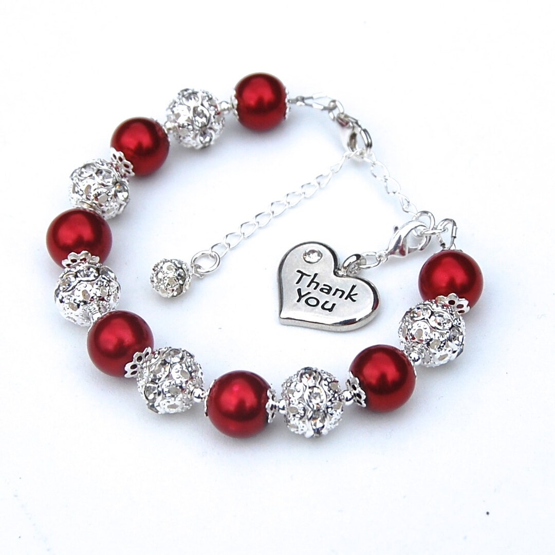 Thank You Gift Thank You Bracelet Appreciation Gift Thank - Etsy