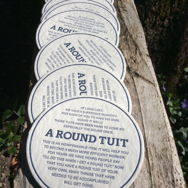 Round Tuit - Etsy