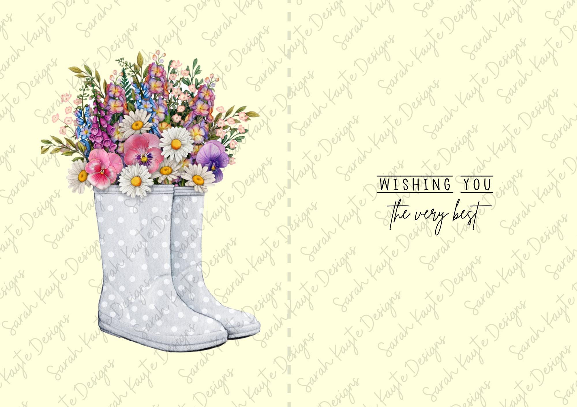 GOOD LUCK: Goodbye (download & Print Card)) - Etsy