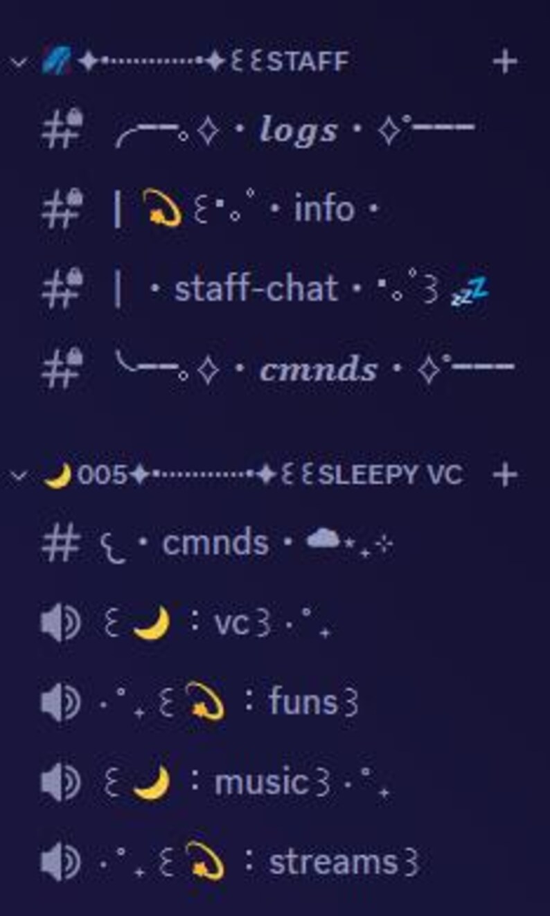 DREAM CORE Style Discord Server Template - Etsy