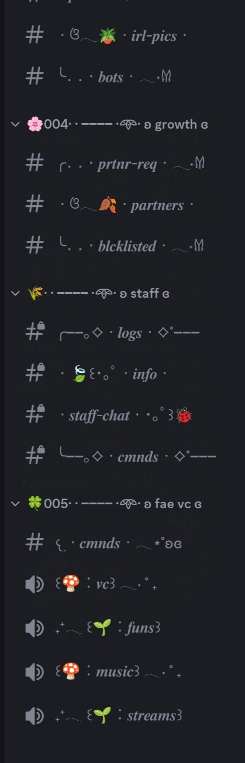 Faerie Garden Discord Server Template - Etsy