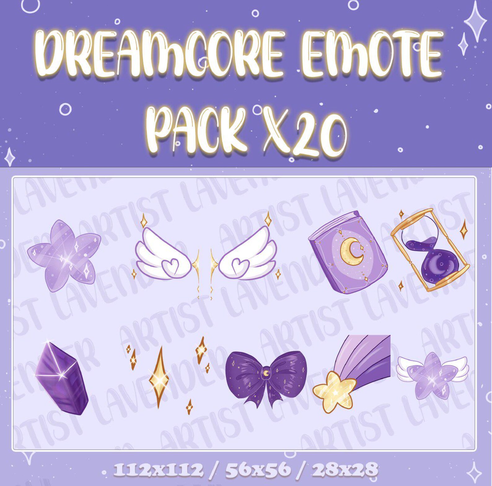 Dreamcore Emote Pack - Etsy