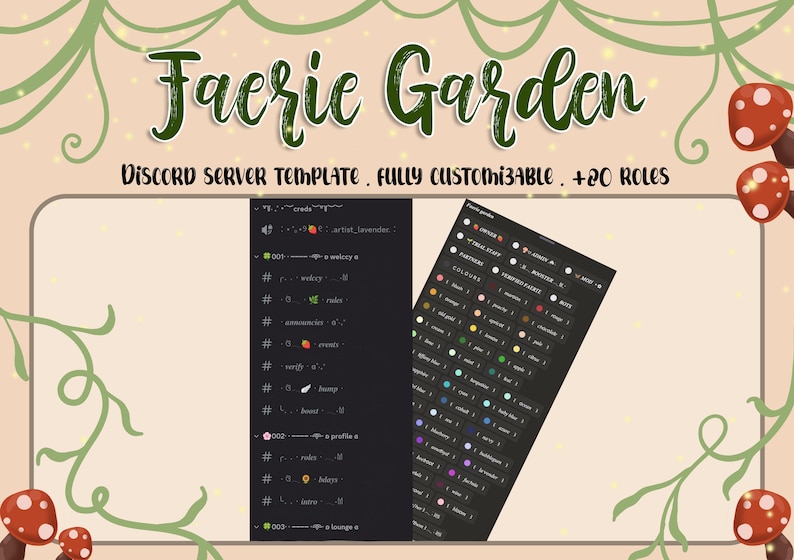 CAFE / BAKERY Themed Discord Template - Etsy
