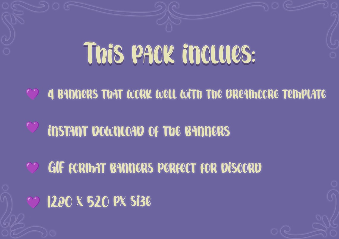 ANIMATED Discord Server Banner - Dreamcore - Etsy