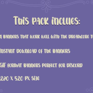 ANIMATED Discord Server Banner - Dreamcore - Etsy