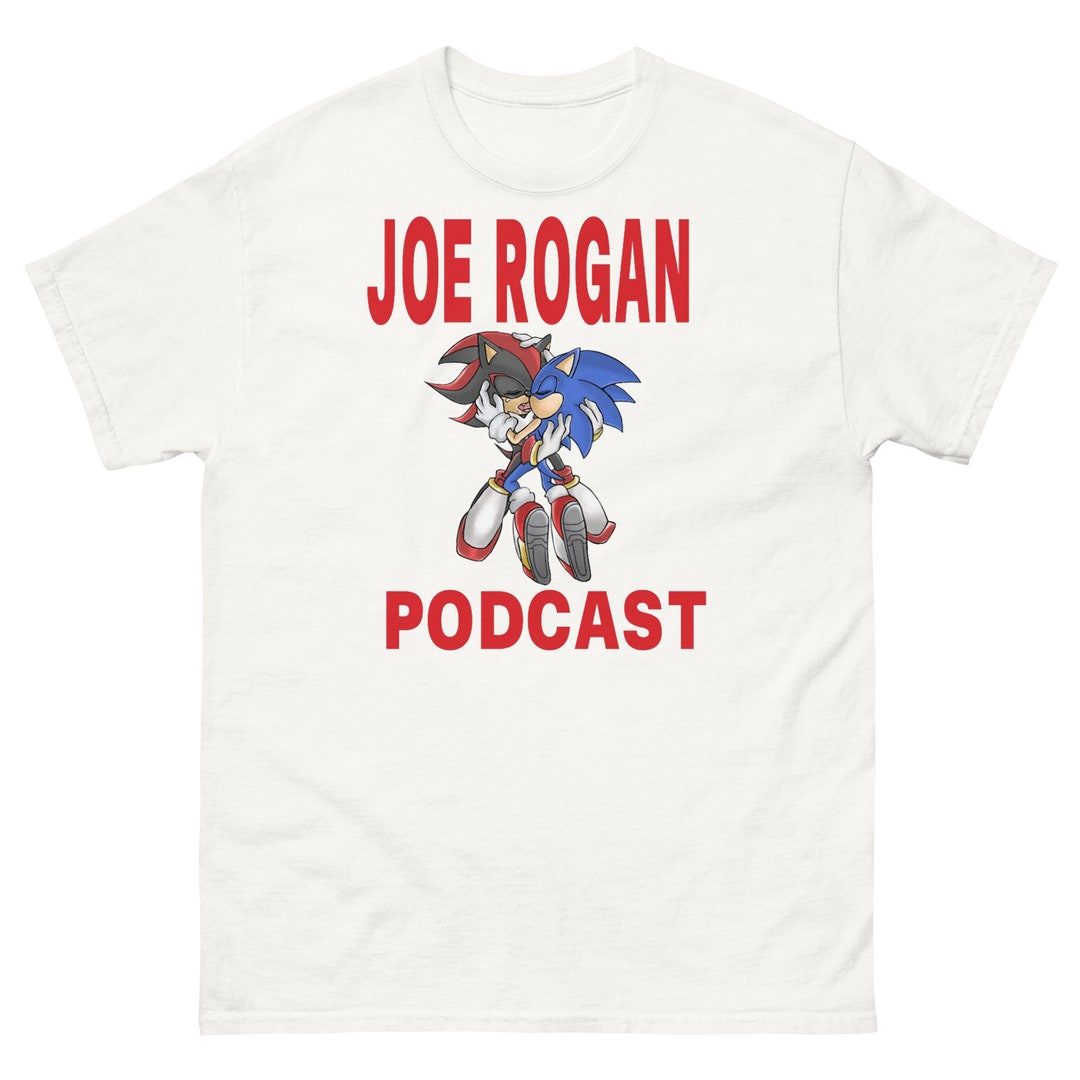 Joe Rogan Podcast Meme Sonic Kissing Knuckles Gift Meme, Funny Shirt ...