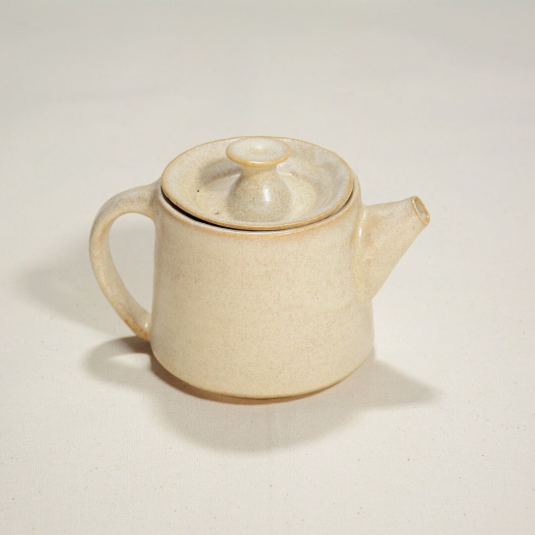Ceramics Teapots 9oz Pocelain Matte Color Beige, Cream, White, Pink - Etsy