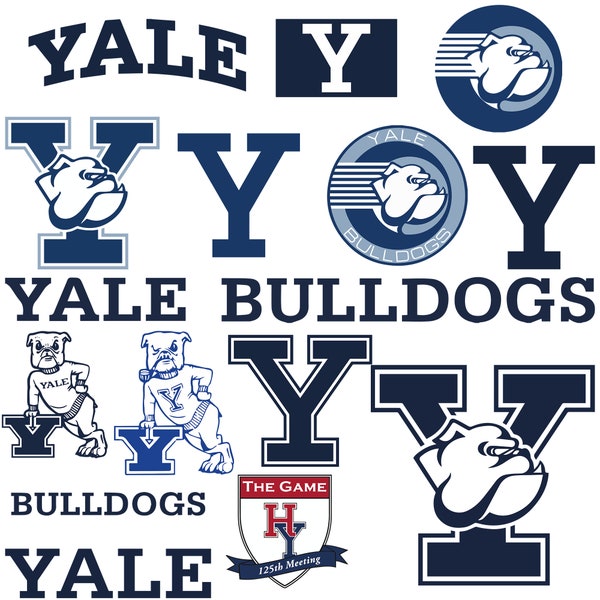 Yale Svg - Etsy