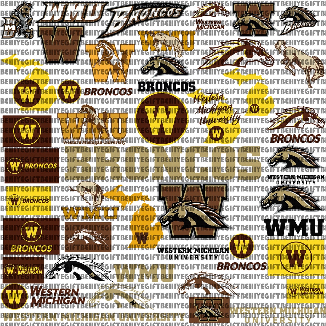 Western Michigan University SVG, College, Broncos, WMU, PNG, Football ...