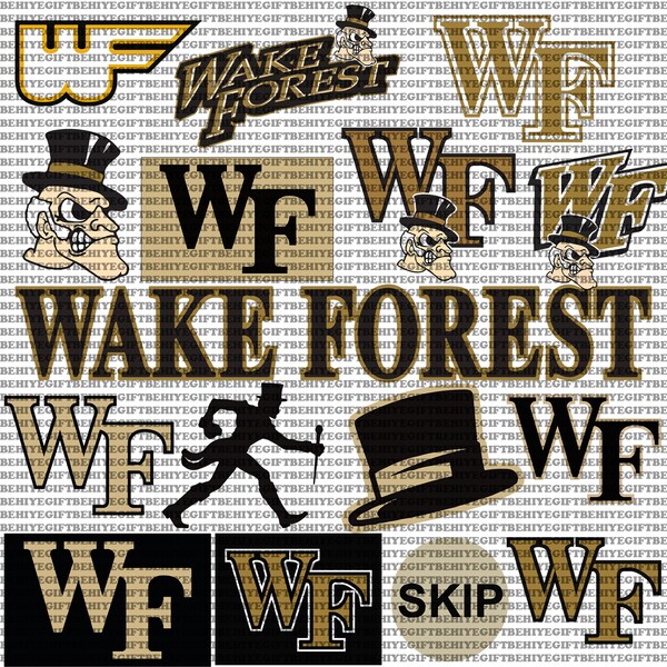 Wake Forest Sticker - Etsy