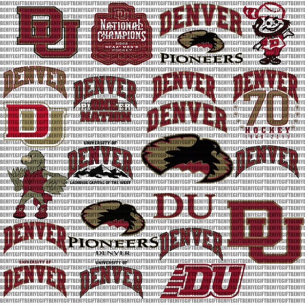 University of Denver Svg - Etsy