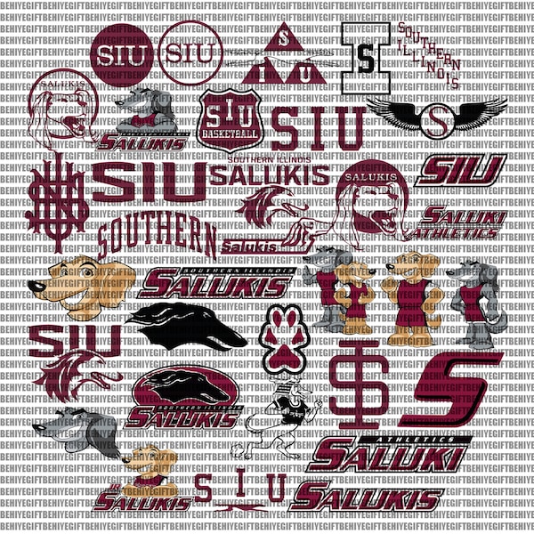Southern Illinois University Svg - Etsy