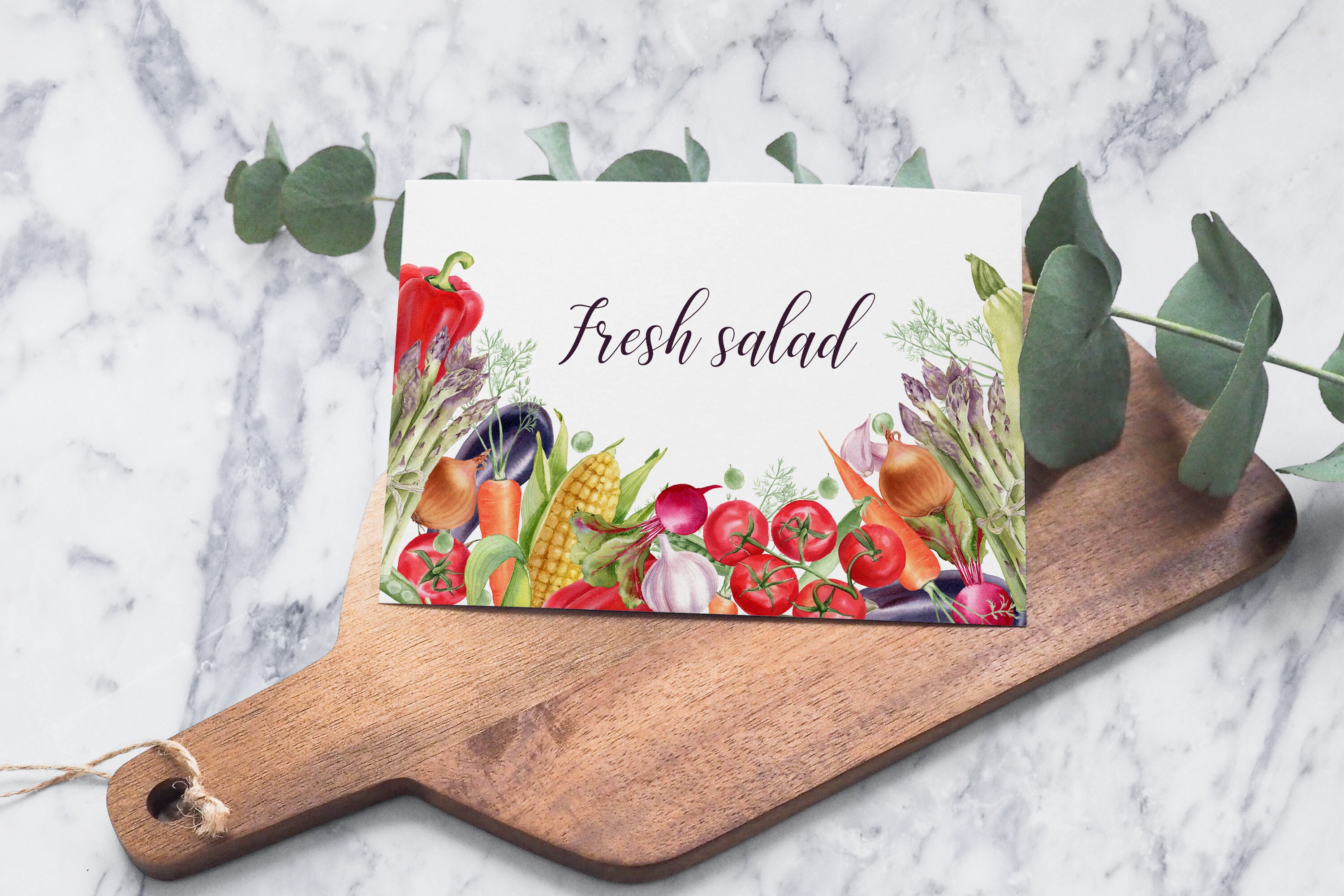 Watercolor Vegetable Clipart. Healthy Food Vegan PNG. Broccoli Tomato ...