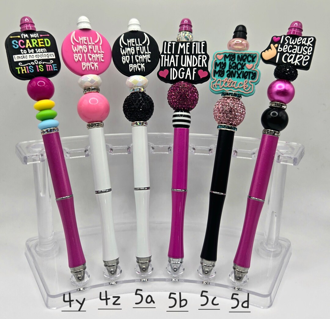 Sarcastic Funny Metal Beadable Pens #2 - Etsy