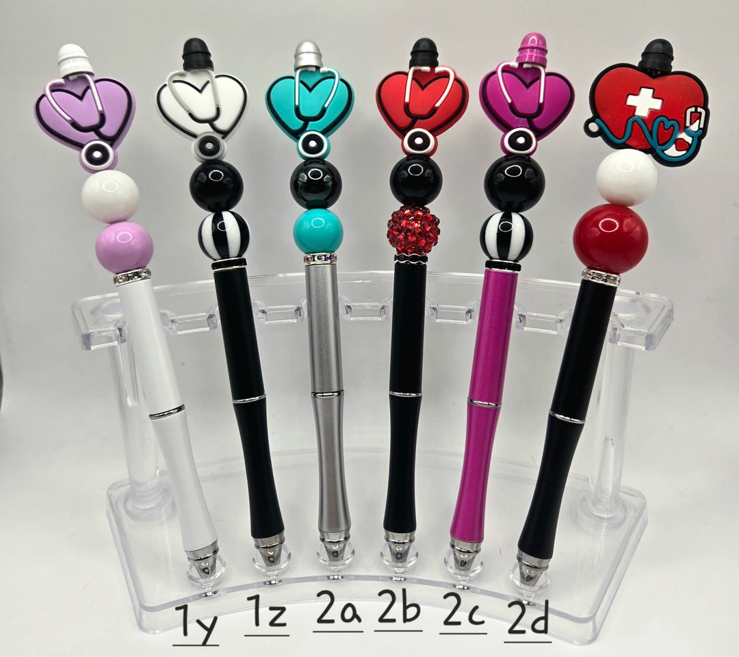Doctor or Nurse Themed Beadable Pens Beaded Pens #5 - Etsy