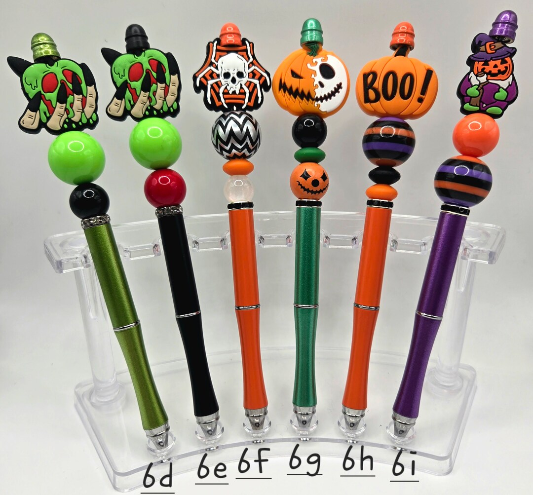 Halloween Themed Beaded Pen Beadable Pen #3 - Etsy