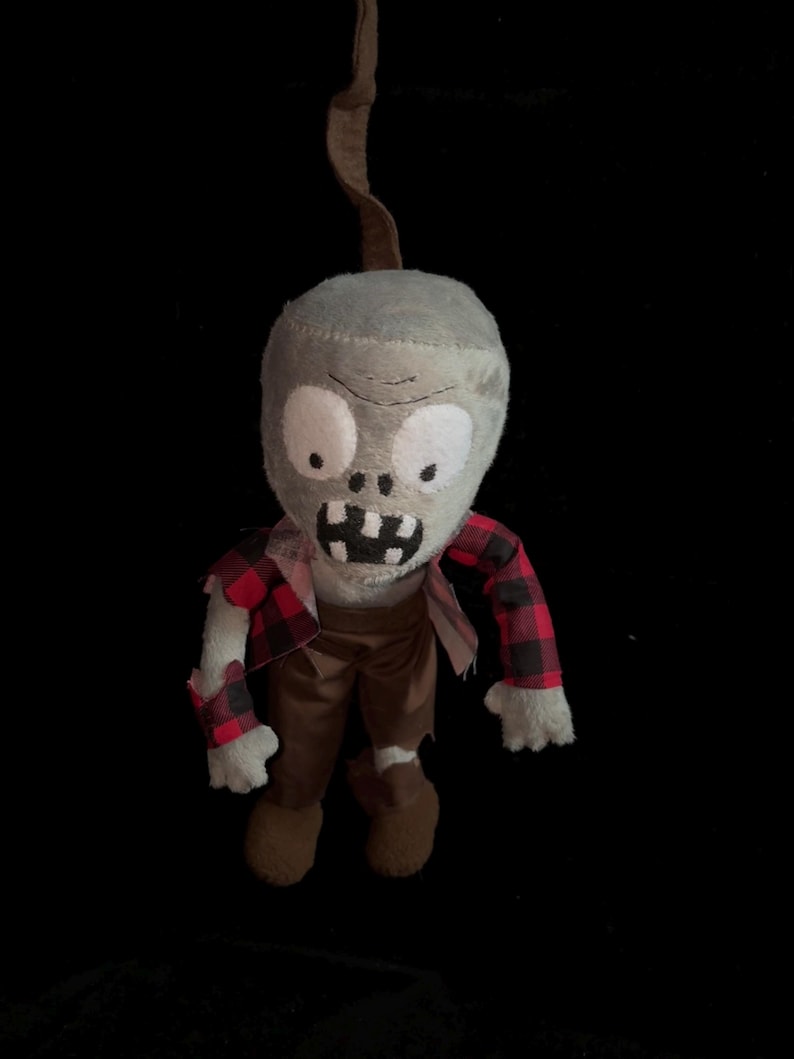 Plants Vs Zombies Plushies: CUSTOM BUNGEE ZOMBIE - Etsy