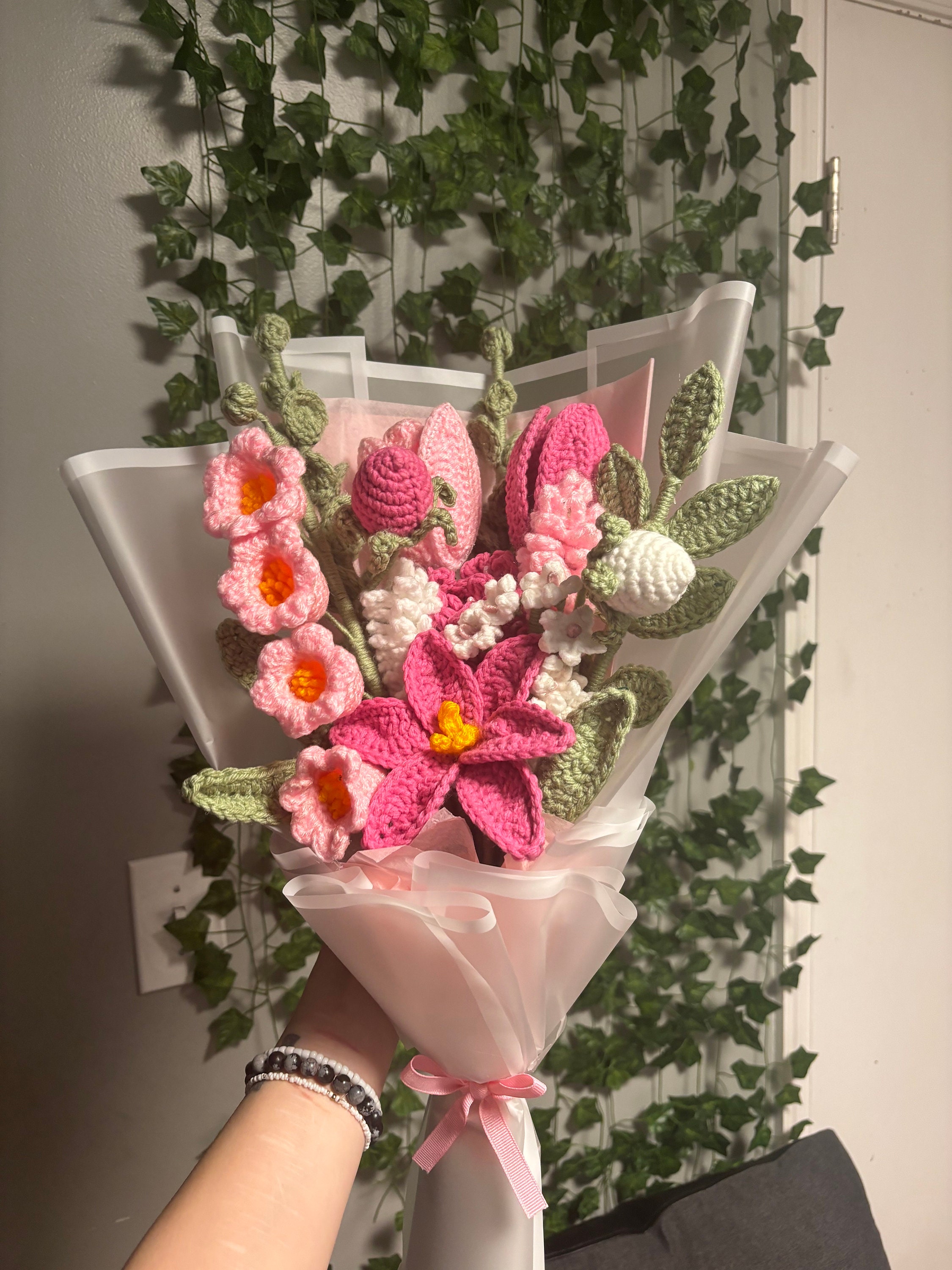 Pink Themed Bouquet - Etsy