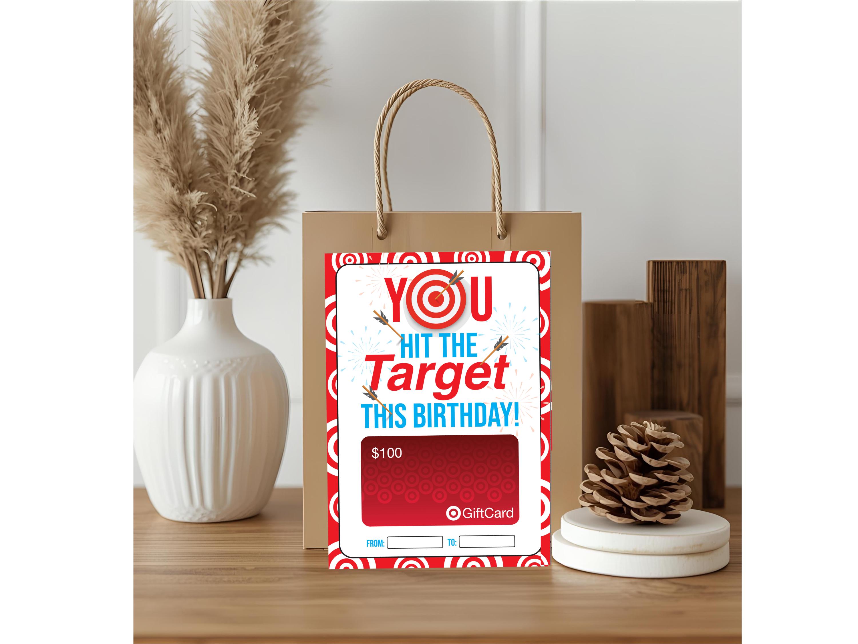 Gift Card Holder, Target Gift Card Holder, Birthday, Gift Presentation ...