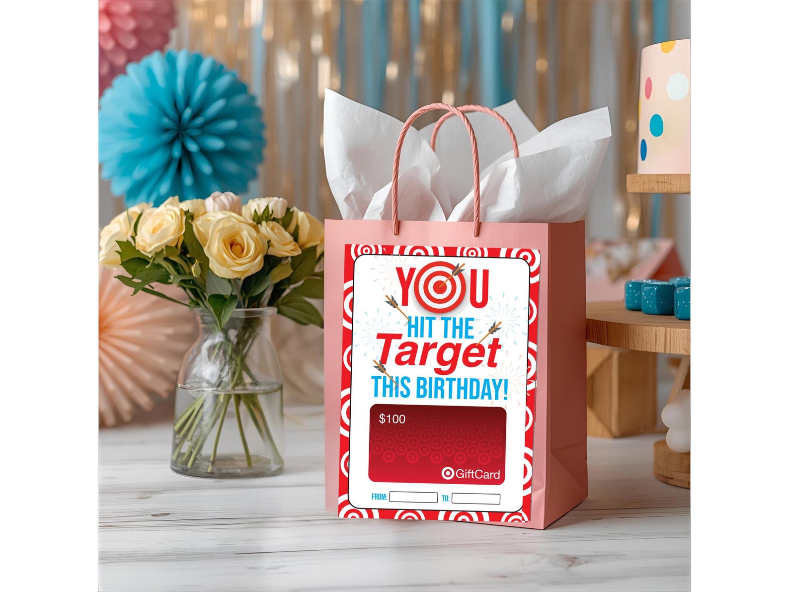 Gift Card Holder, Target Gift Card Holder, Birthday, Gift Presentation ...