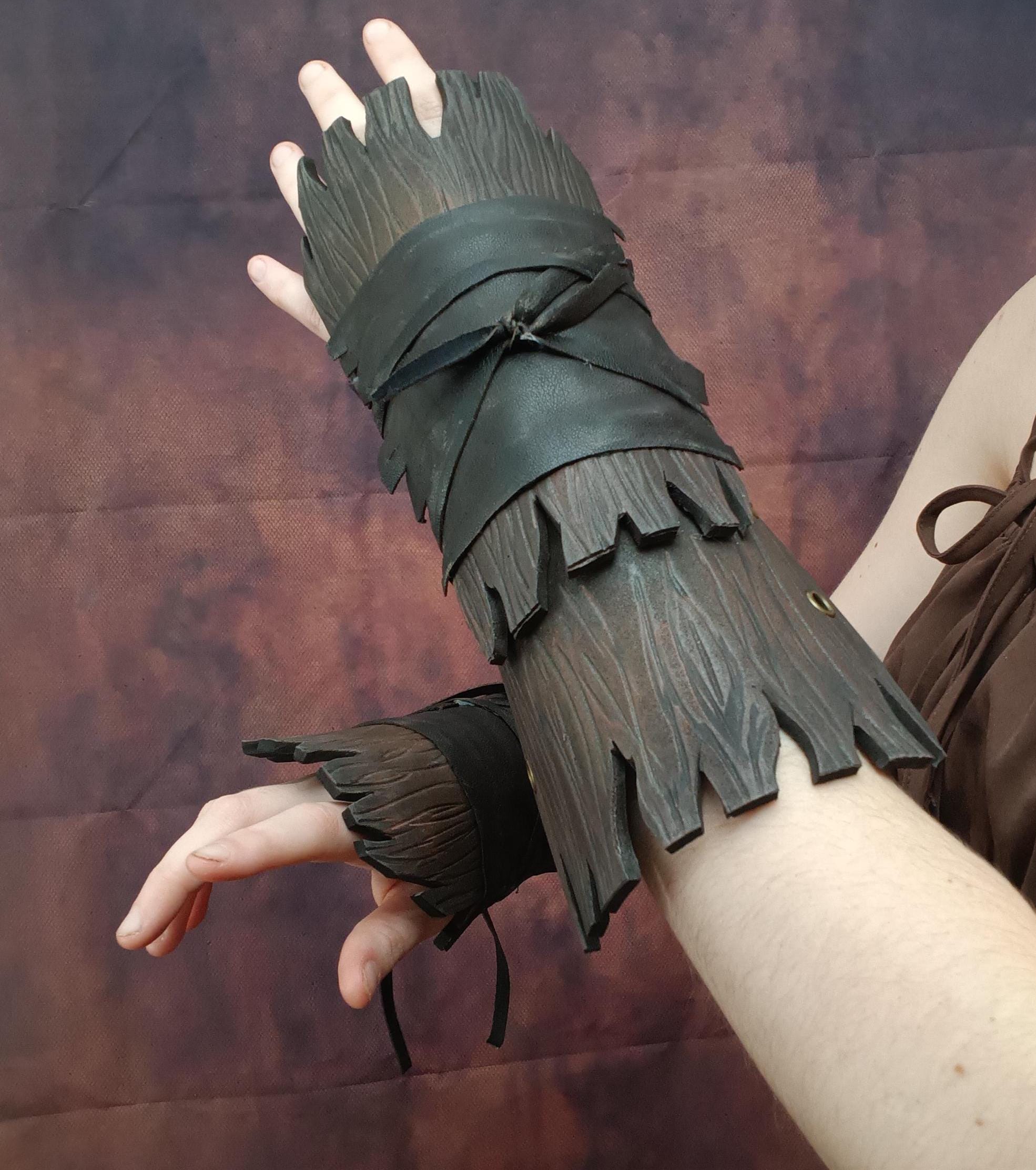 Druid / Ranger Arm Bracers - Etsy