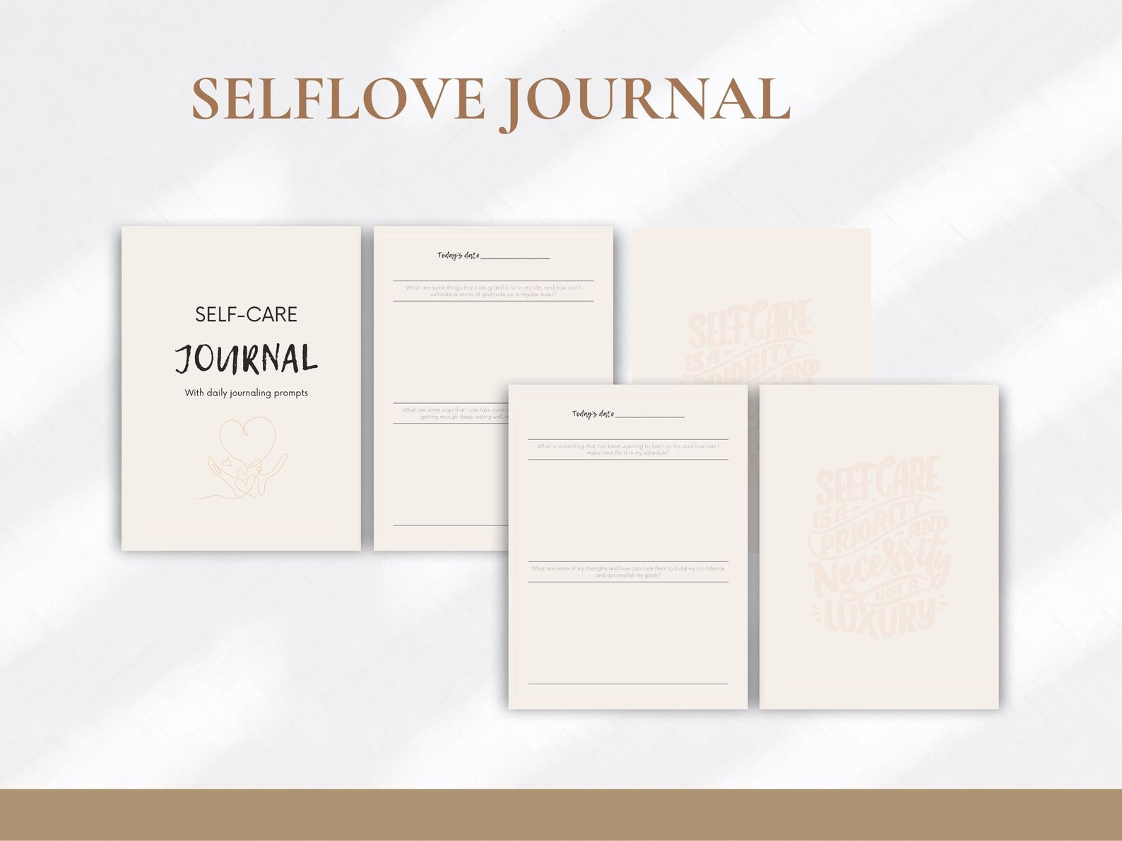 Digital Self-love Printable Planner for Beauty Journal and Skincare ...