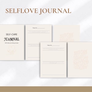 Digital Self-love Printable Planner for Beauty Journal and Skincare ...