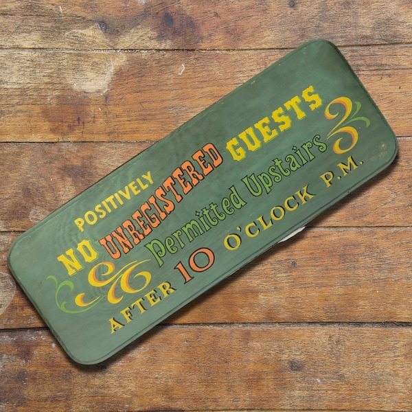 Upstairs Bar Sign - Etsy