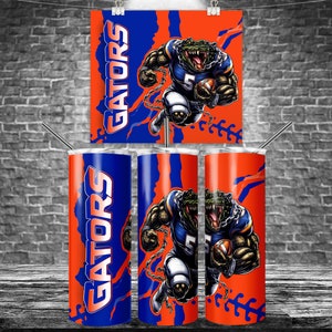 Gator 20oz Skinny Tumbler Sublimation Designs, Sport Team for Straight ...