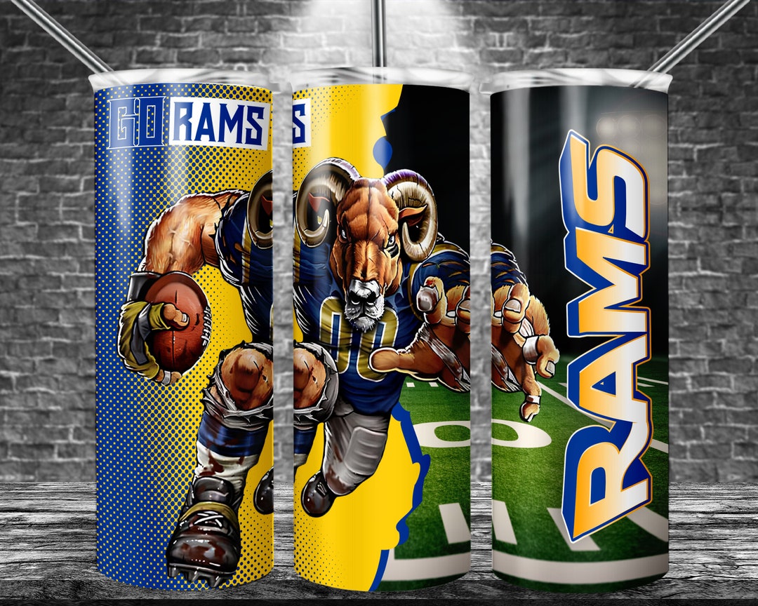 Ram 20oz Skinny Tumbler Sublimation Designs, Sport Team for Straight ...