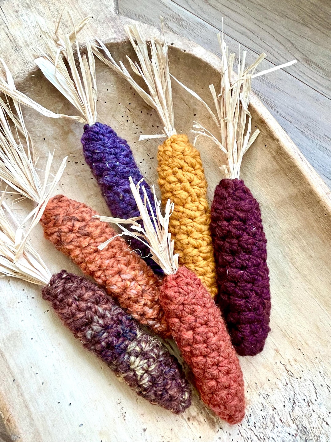 Farmhouse Indian Corn Harvest Chunky Fall Decor Thanksgiving Table ...