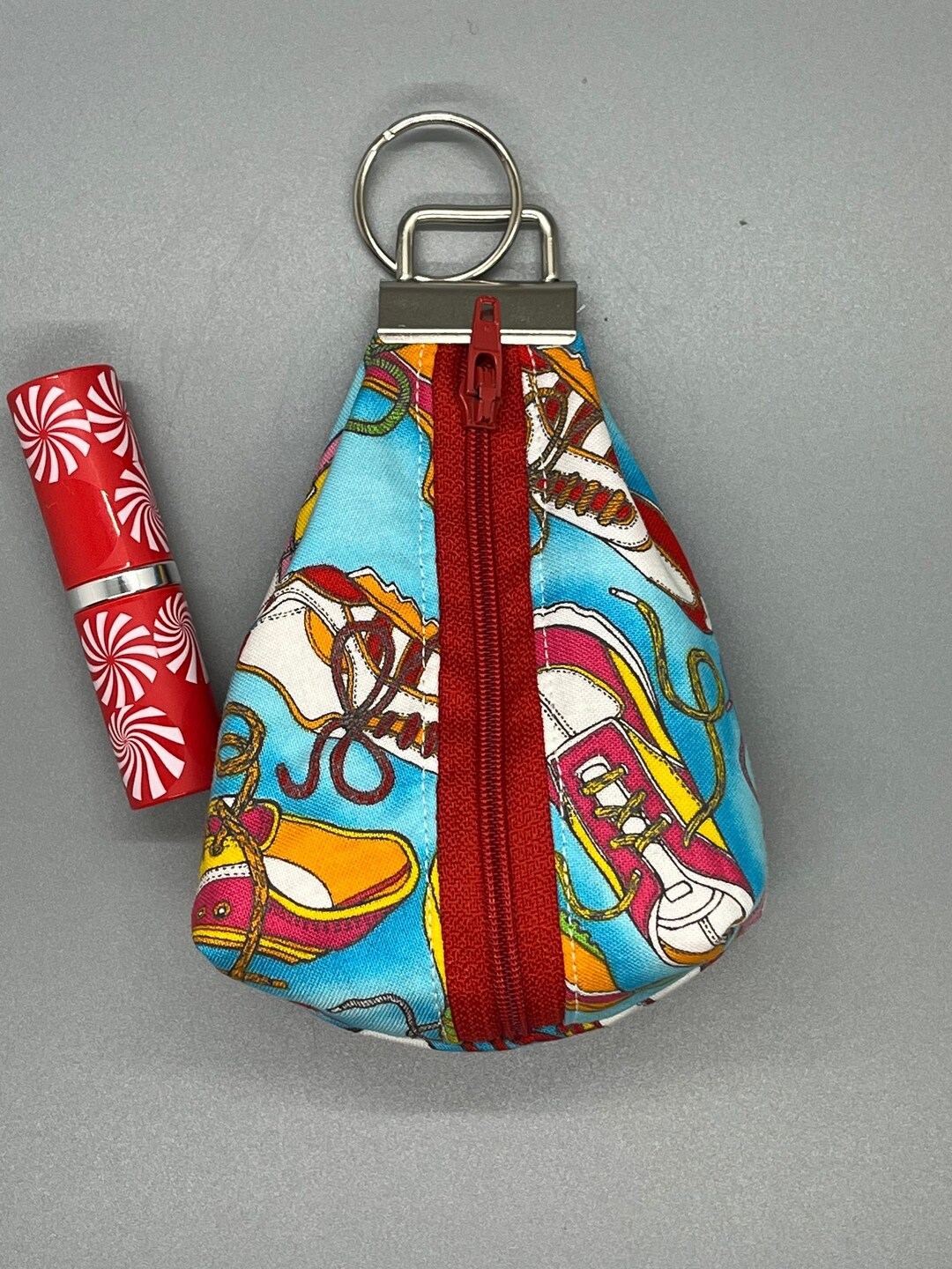 BAGETTE Mini Fabric Coin Purse Key Chain Handy Keychain Bag Tote Diaper ...