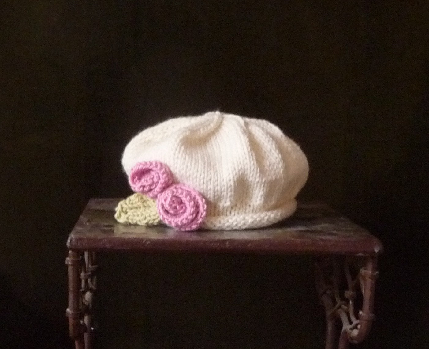 Infant Rosette Beret Baby Newborn Photo Prop Easter - Etsy