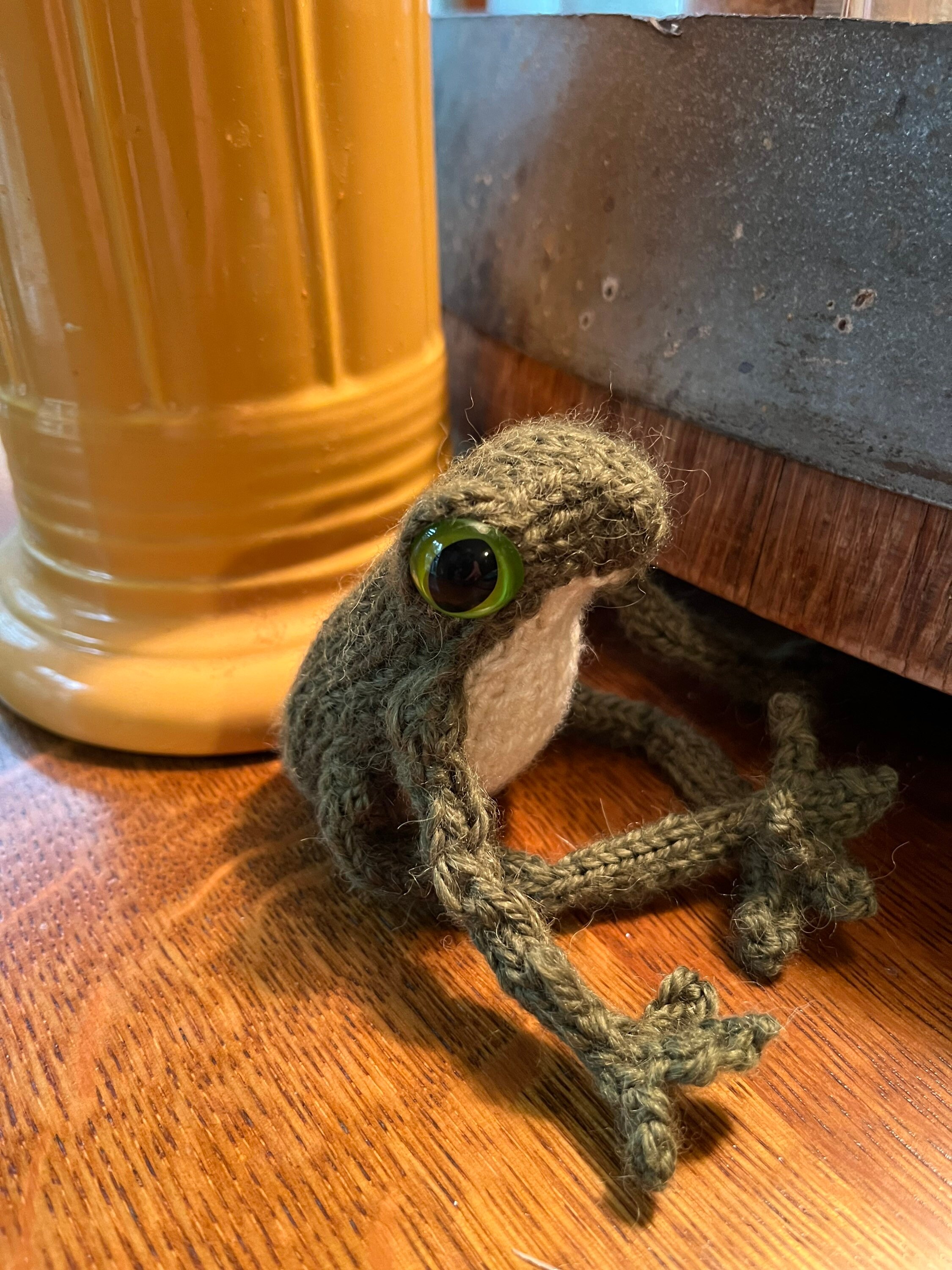 Sweater for Frog Stuffie Knit Miniature Froggie Froggy Stuffed Animal ...