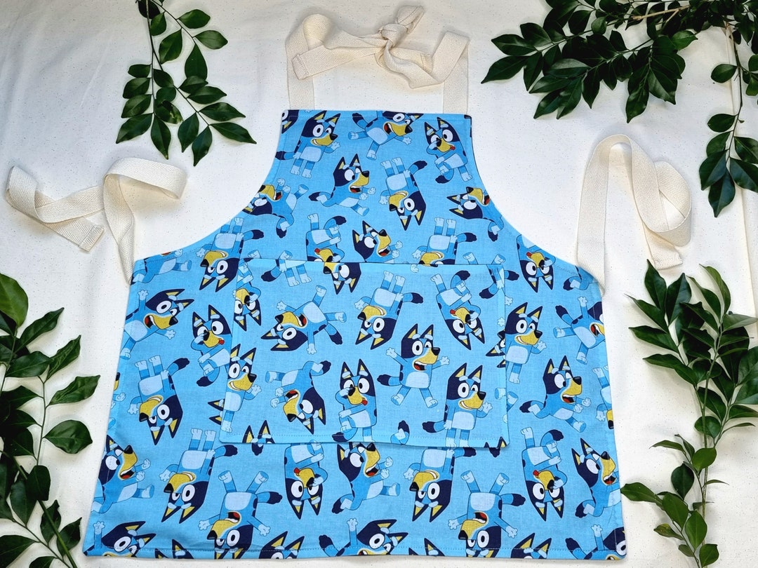 Bluey Children's Apron Bluey - Etsy