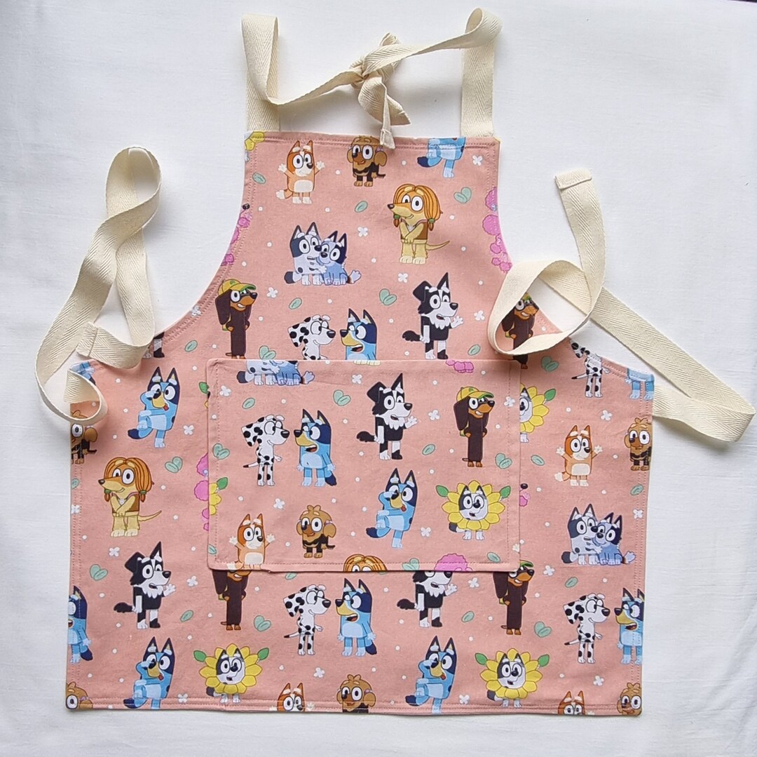 Bluey Children's Apron Bluey and Friends - Etsy Australia