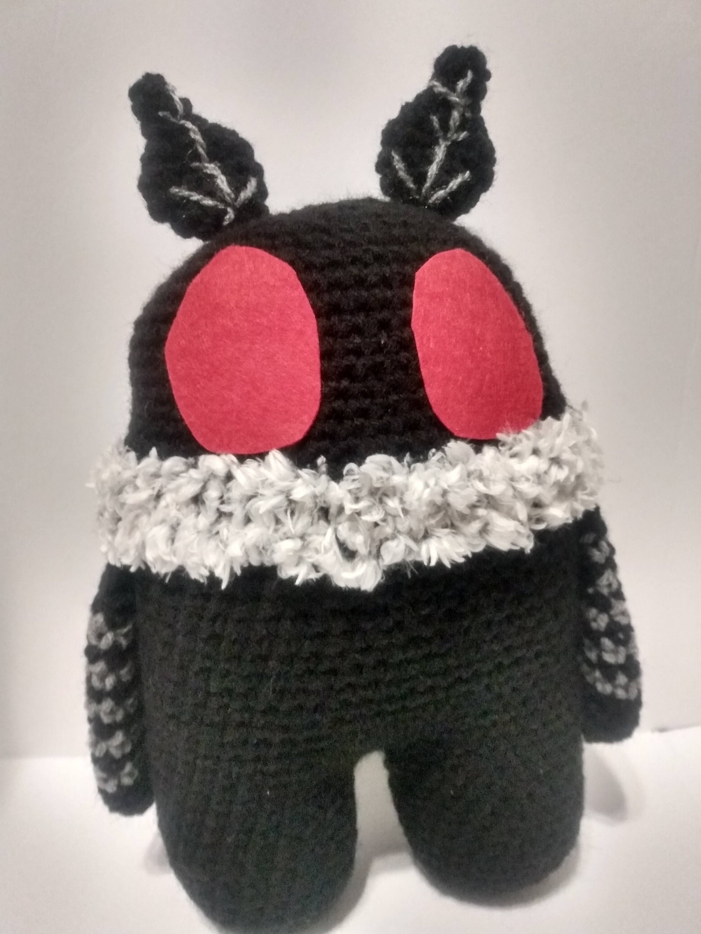 Crochet Mothman Plush, Mothman, Cryptid, Cryptid Plushie, Crochet - Etsy