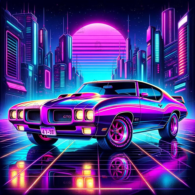 69 GTO the Judge Graffiti DTF - Etsy