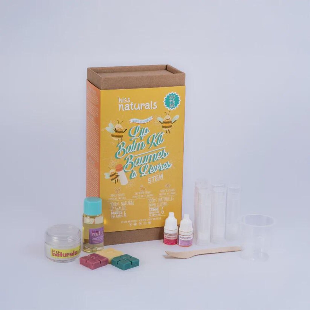 DIY Lip Balm Kit for Kids | Natural Lip Balm Making Kit | STEM Science ...