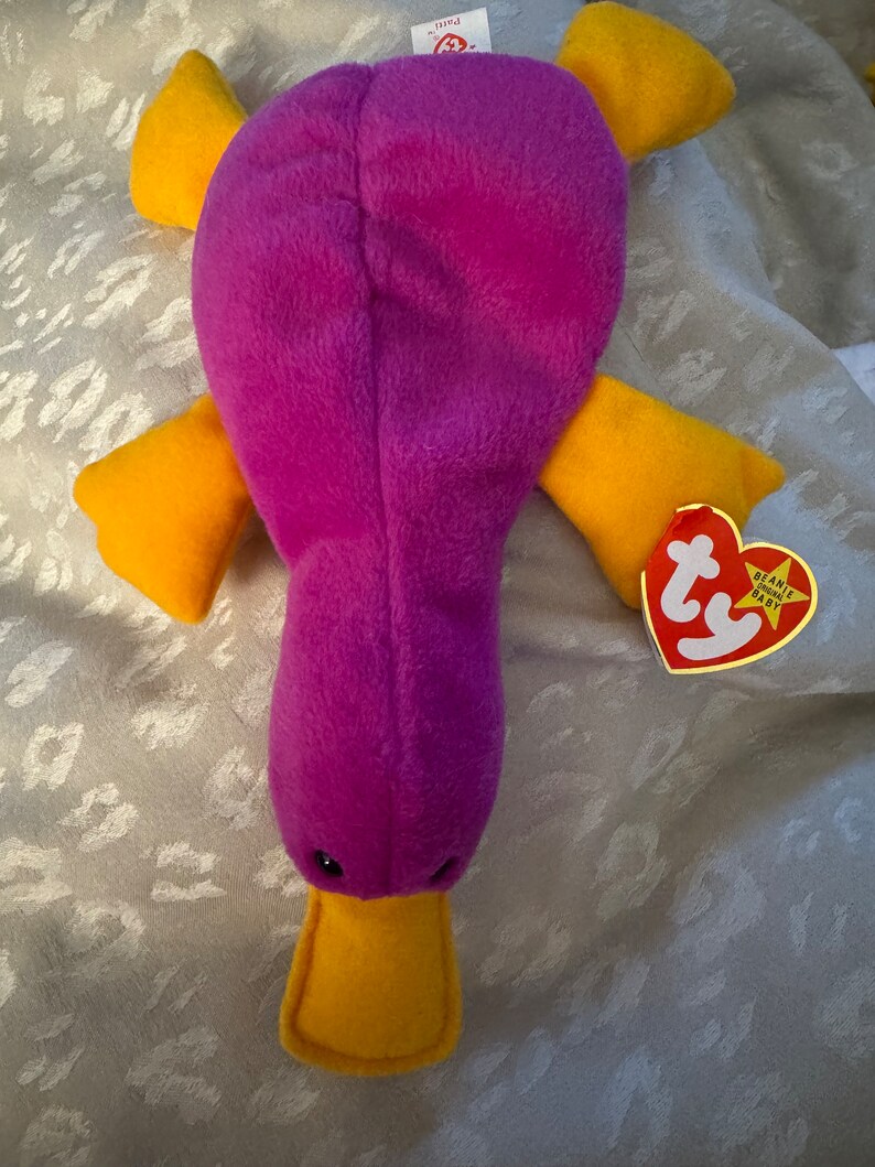 TY Beanie Baby 1993 Patti the Platypus; MINT Condition. One of Original ...