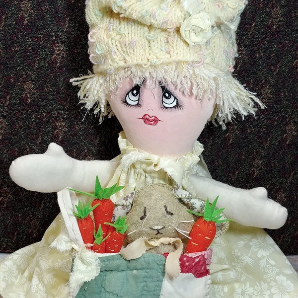 Country Rag Doll - Etsy