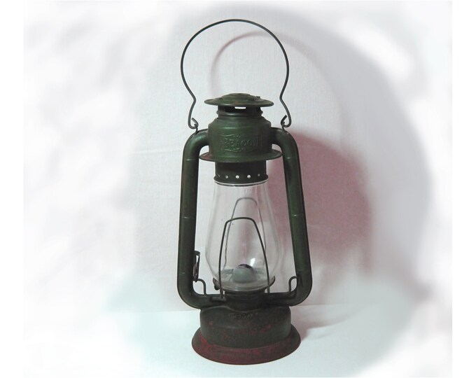 Antique Beacon Railroad Kerosene Oil Lamp Lantern SMP Quality Made in ...