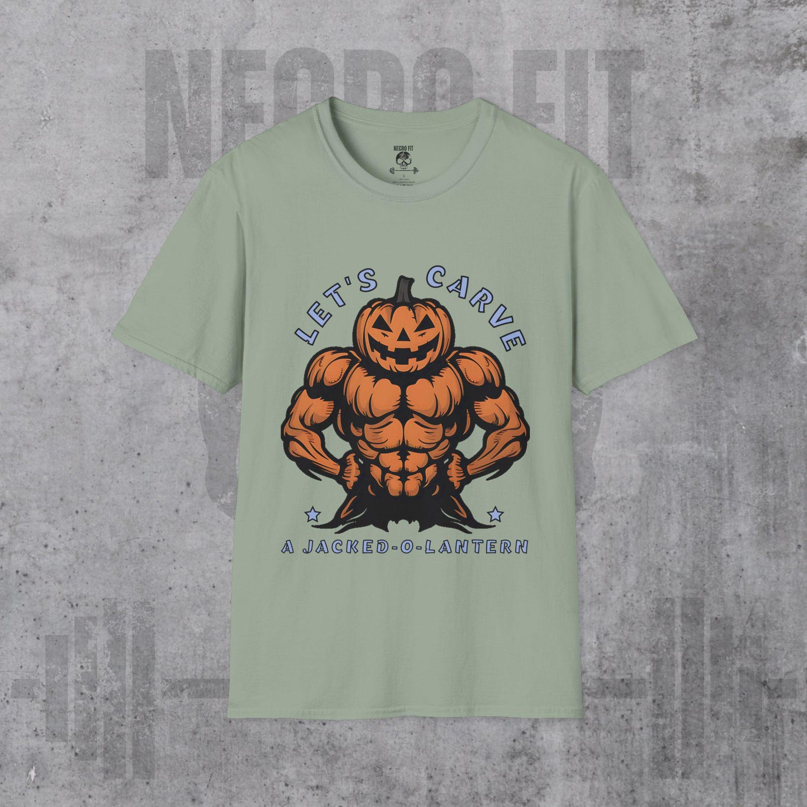 Let’s Carve A Jacked-o-lantern T-shirt, Pumpkin Bodybuilding Shirt ...