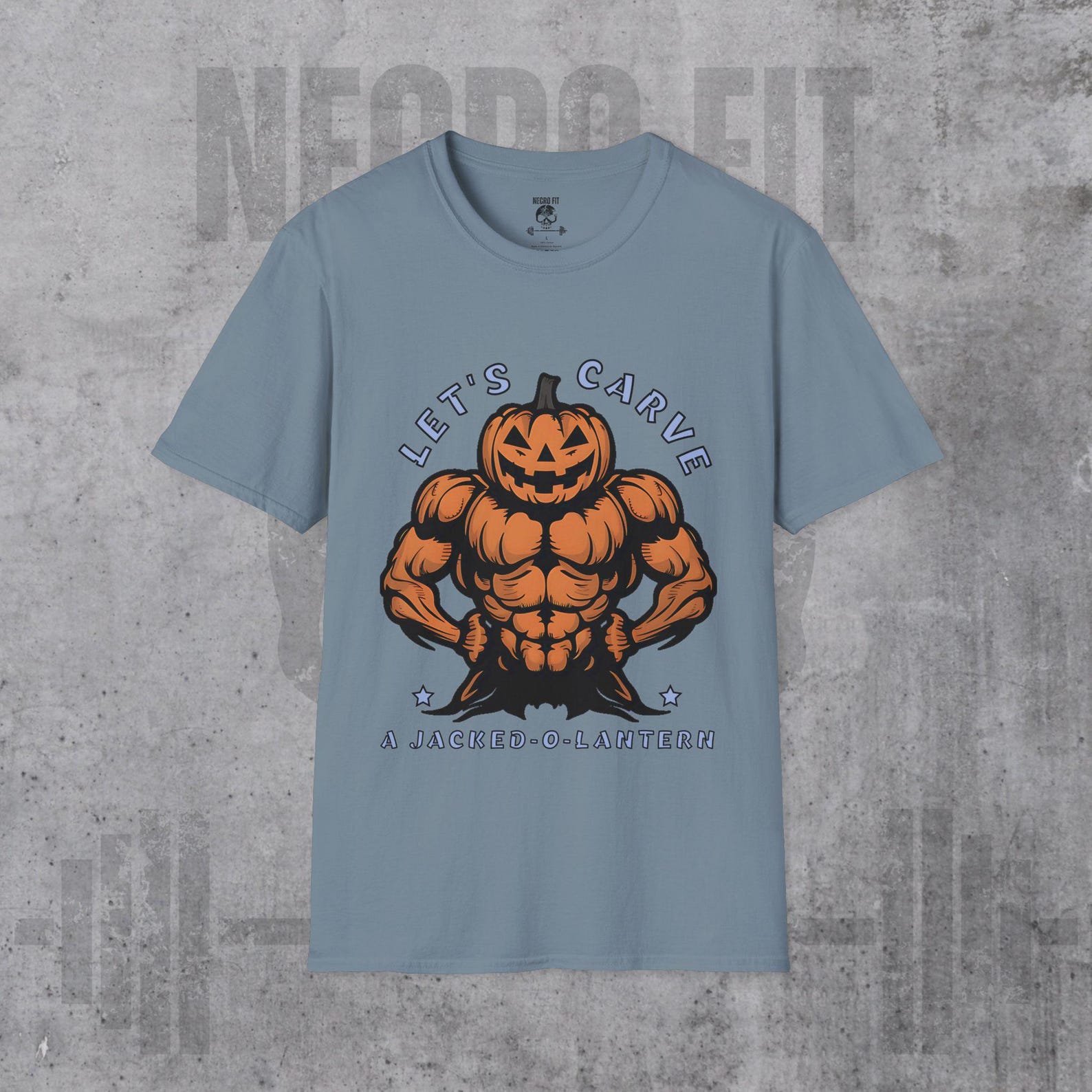 Let’s Carve A Jacked-o-lantern T-shirt, Pumpkin Bodybuilding Shirt ...
