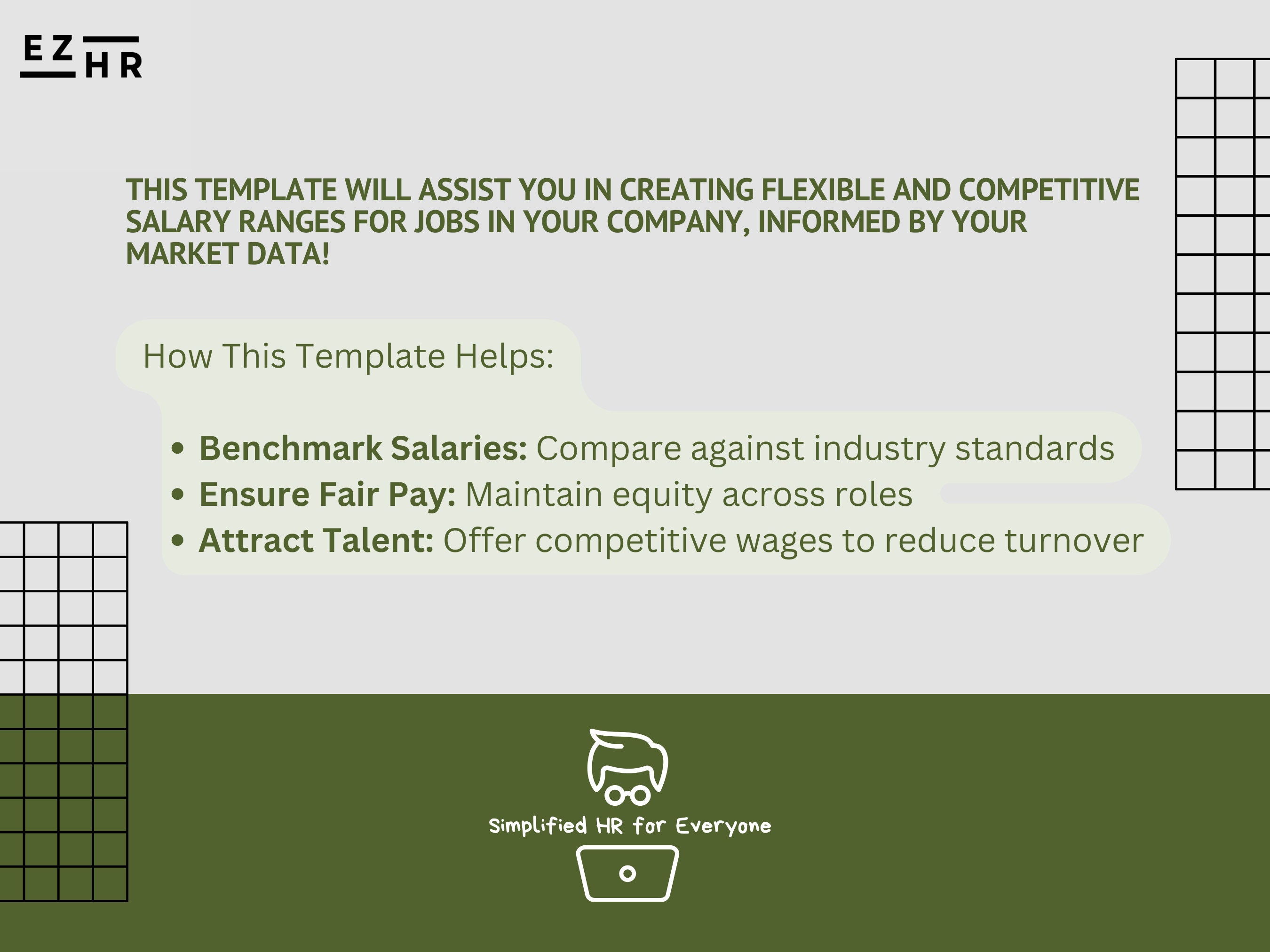 Salary Range Generator Tool, Google Sheets Template, HR Template - Etsy