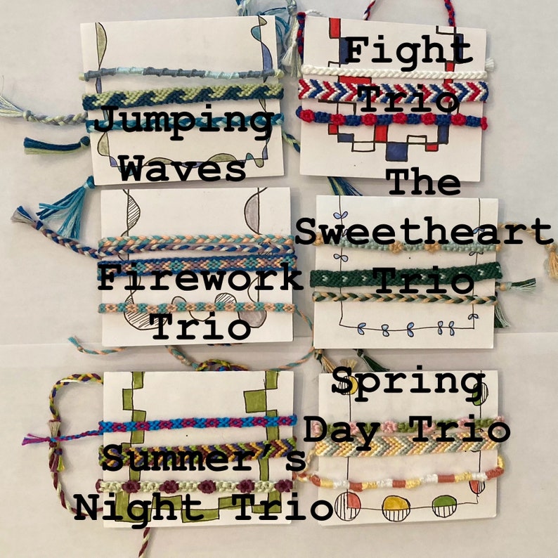 Friendship Bracelet Packs - Etsy