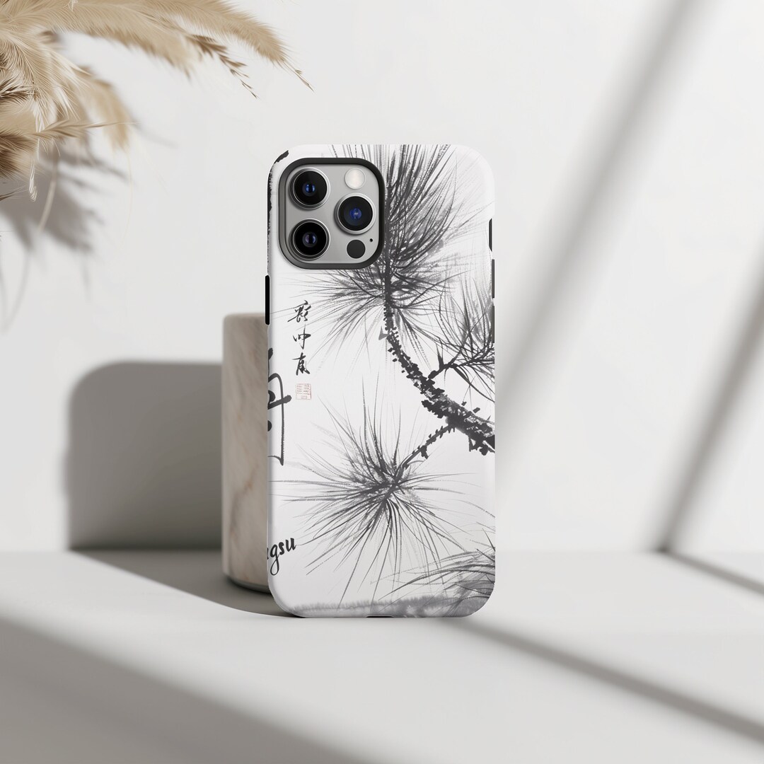 Aesthetic Japanese Art Style Design Phone Case,beautiful Minimalistic ...