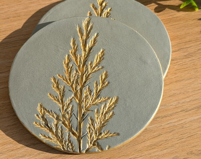 Handmade Clay Coasters - Citrus Slices - Etsy