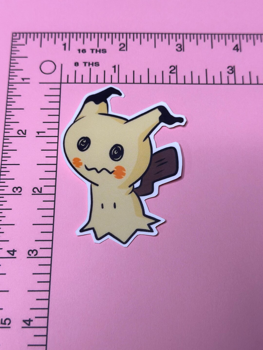 Mimikyu Sticker Waterproof - Etsy